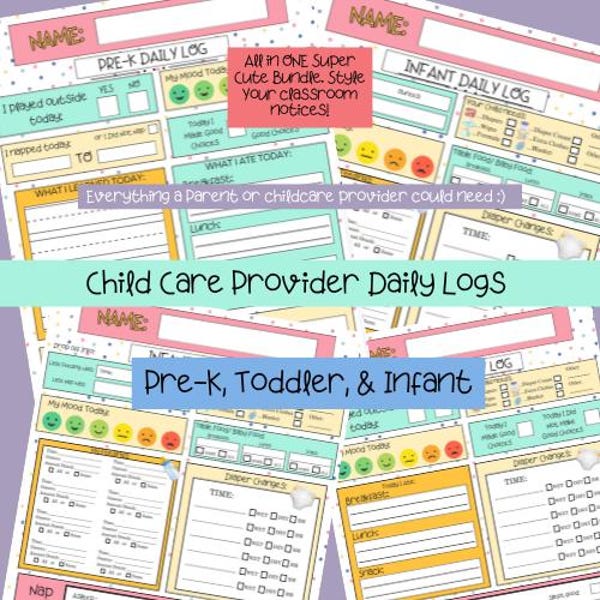 Infant Nursery Log - Etsy