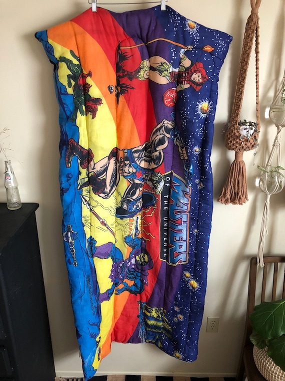 1983 He-man Masters of the Universe Vintage Sleeping Bag Mint | Etsy