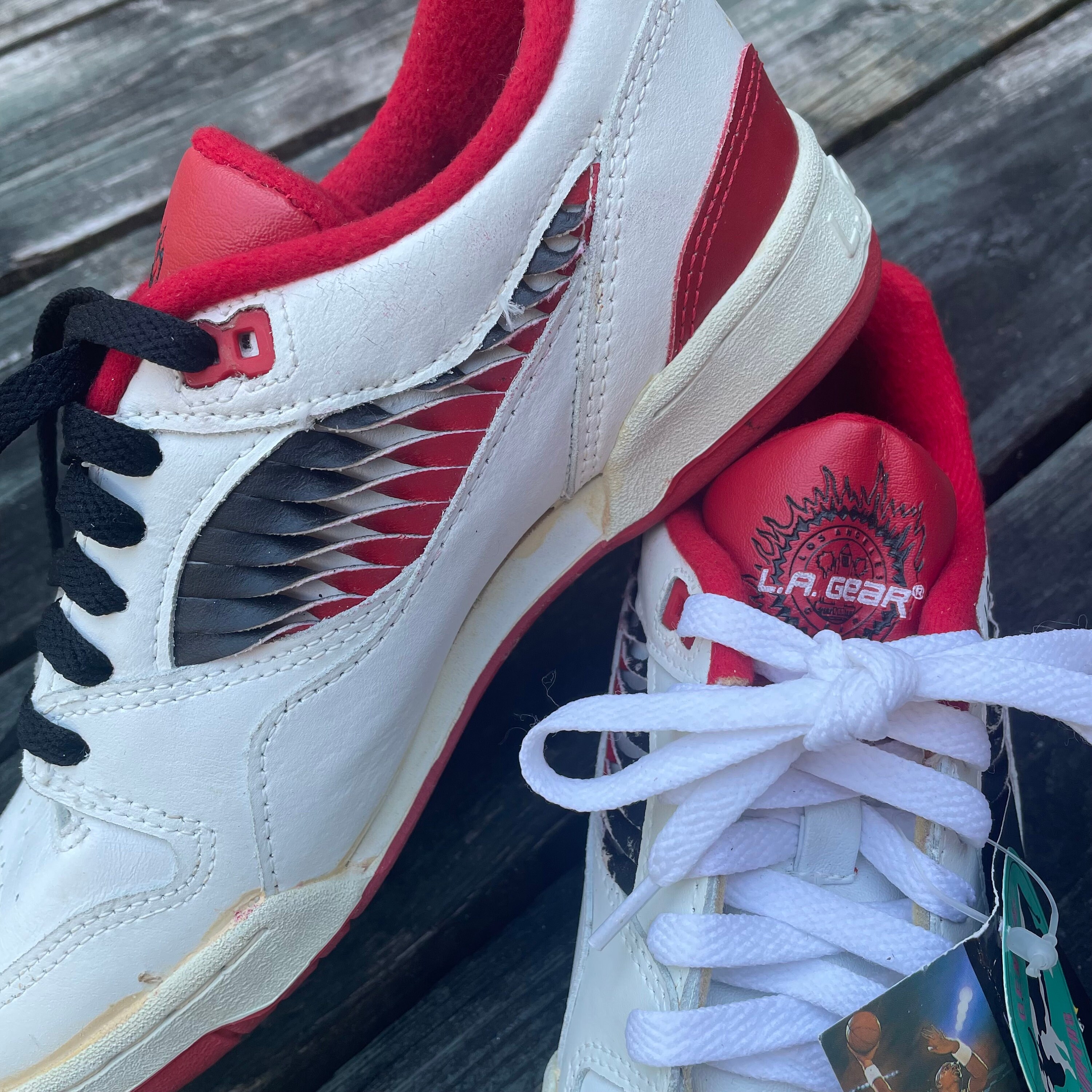 Deadstock L.A. Gear Sneakers 5.5 - Etsy