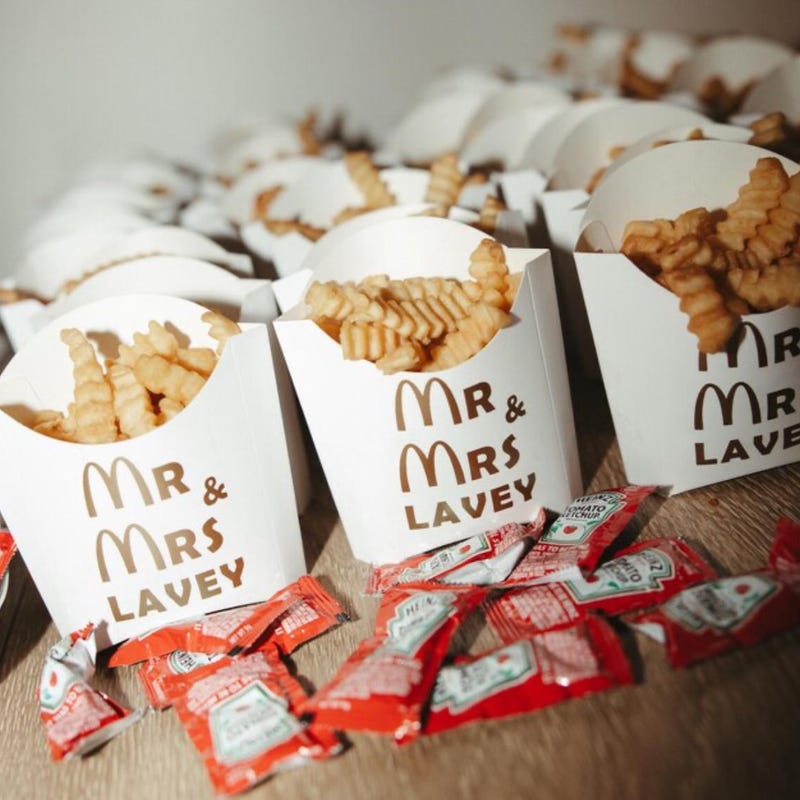 Personalized Fry Cups - Etsy