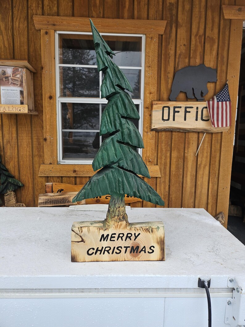 Chainsaw Carved Tree. - Etsy