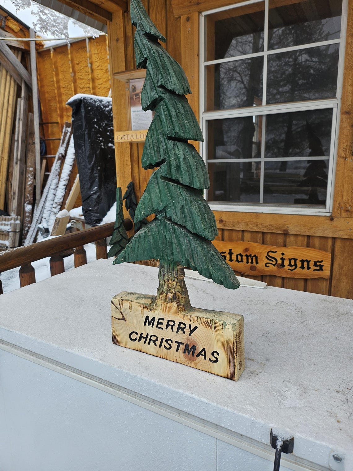 Chainsaw Carved Tree. - Etsy