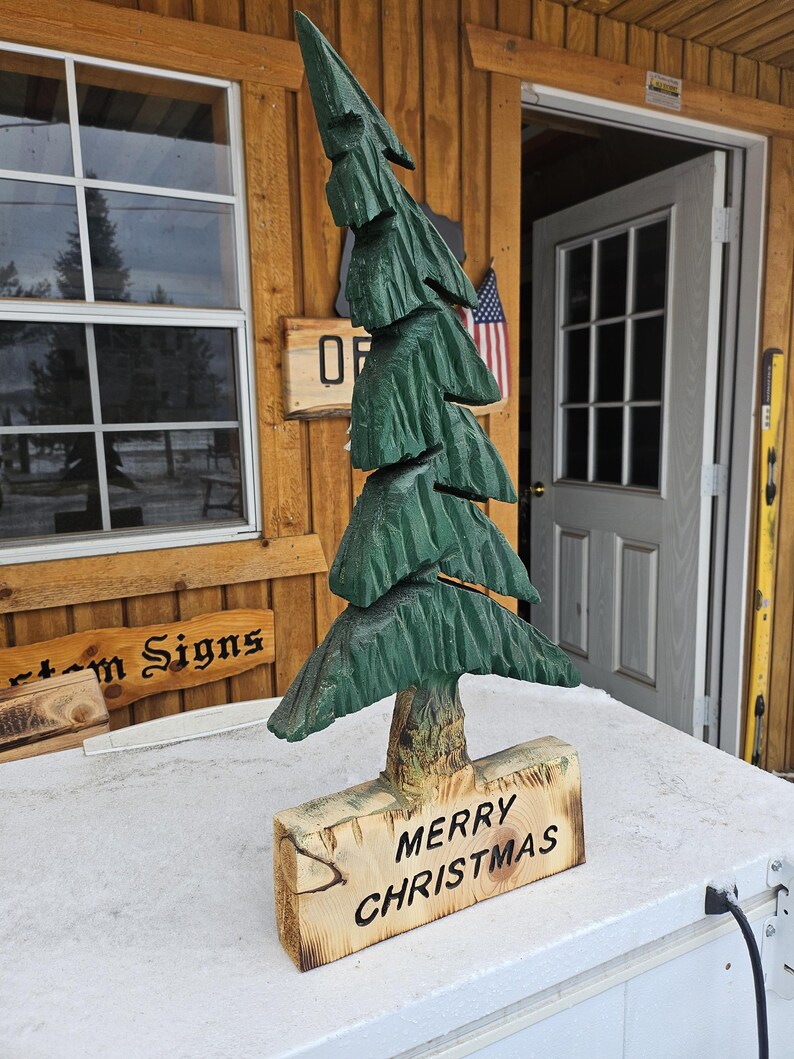 Chainsaw Carved Tree. - Etsy
