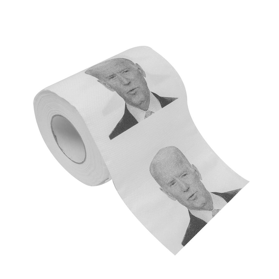 Funny President Joe Biden Toilet Paper Roll Novelty TP Tissue Party Supply Gag Gift Prank Joke ...
