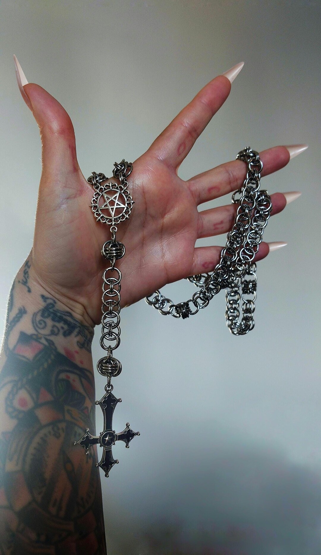 Made to Order *dark Blessings Rosary* - Etsy