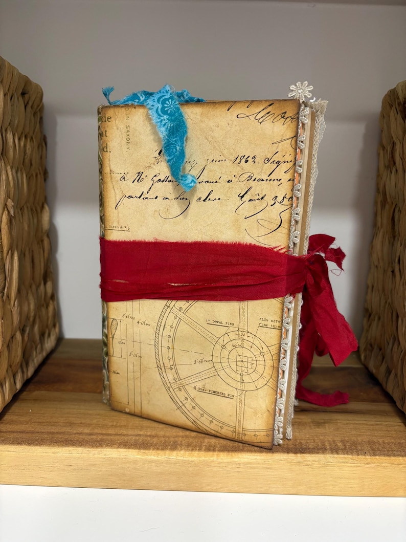 Handcrafted Hardcover Junk Journal - Etsy