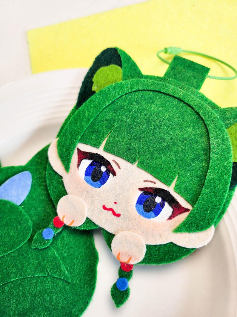 Anime Dairies Maomao Chibi Felt Keychain/bagcharm Hangings - Etsy