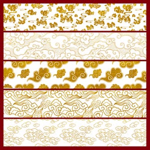 40 Ancient Chinese Pattern Brushset | Procreate & PS | Digital Download ...