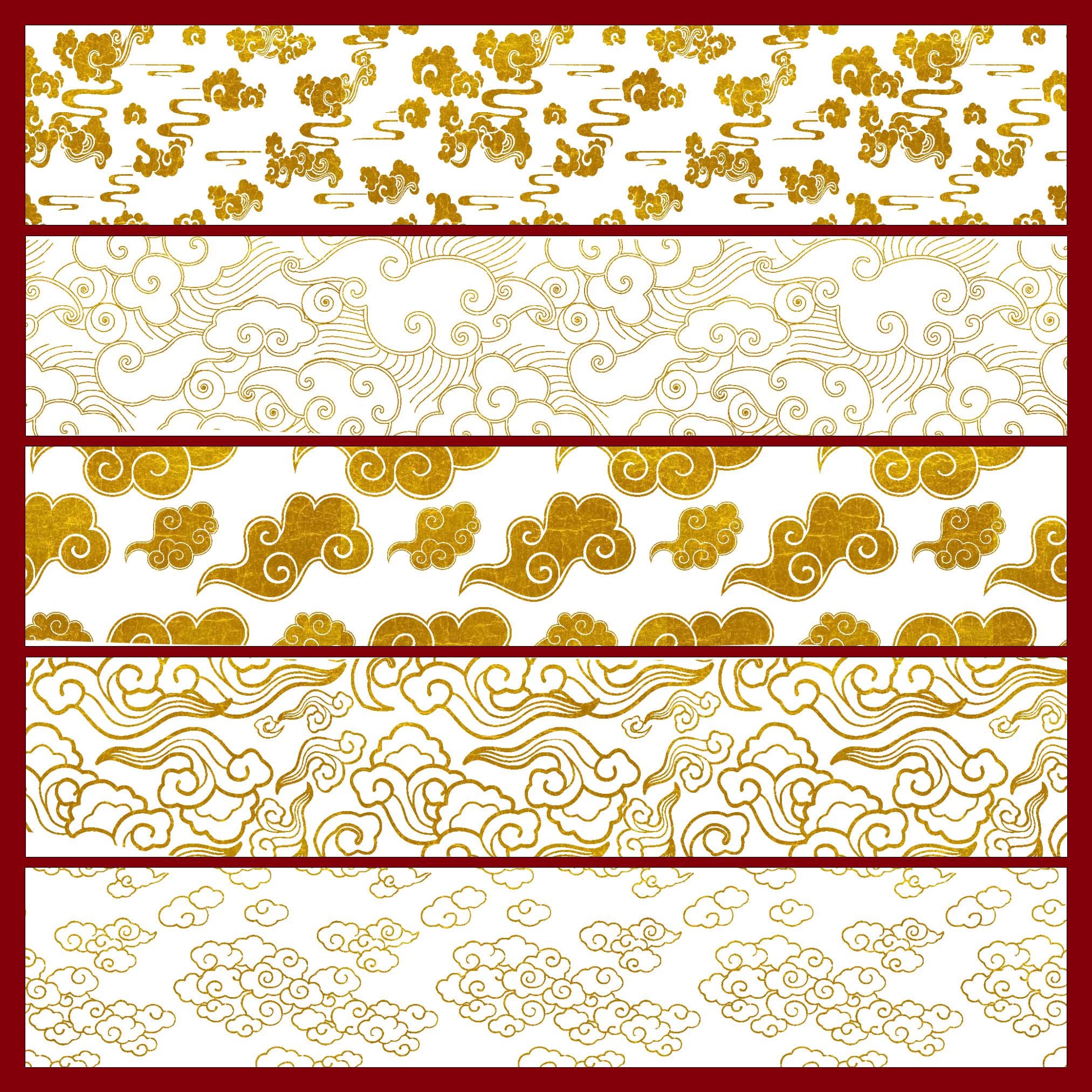 40 Ancient Chinese Pattern Brushset | Procreate & PS | Digital Download ...