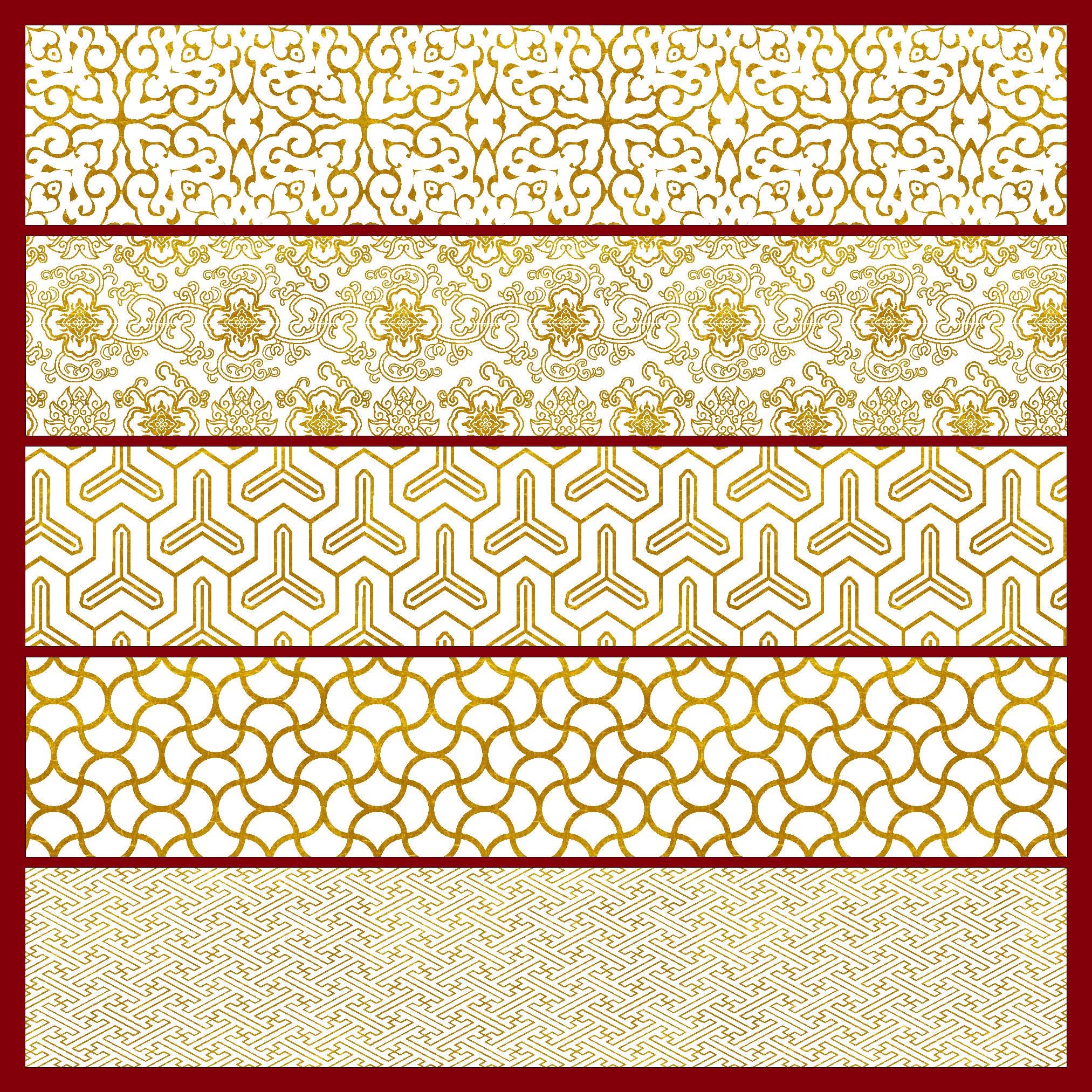 40 Ancient Chinese Pattern Brushset | Procreate & PS | Digital Download ...