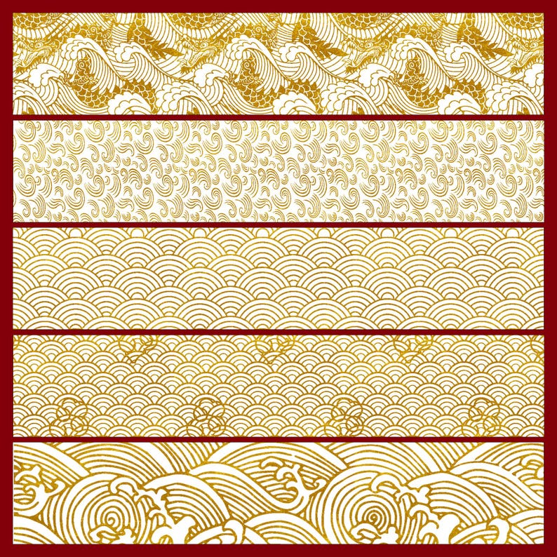 40 Ancient Chinese Pattern Brushset | Procreate & PS | Digital Download ...