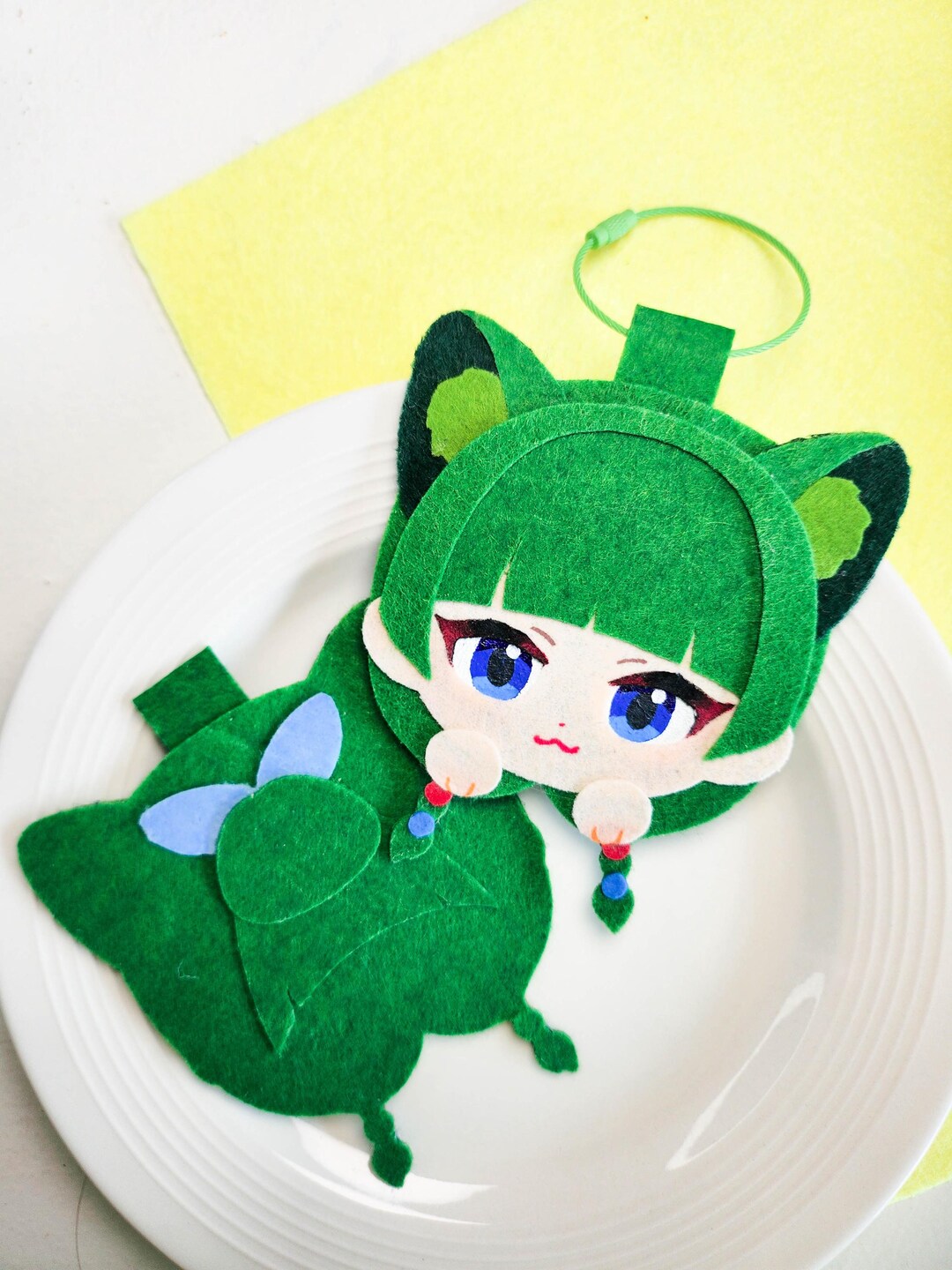 Anime Dairies Maomao Chibi Felt Keychain/bagcharm Hangings - Etsy