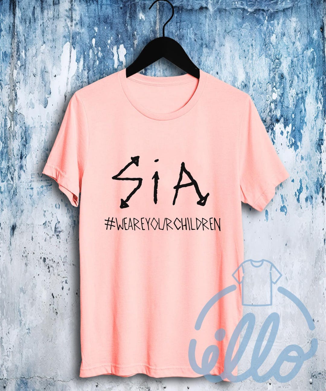 SIA We Are Your Children T Shirt, Pop Electronic Music Merch Shirt ...