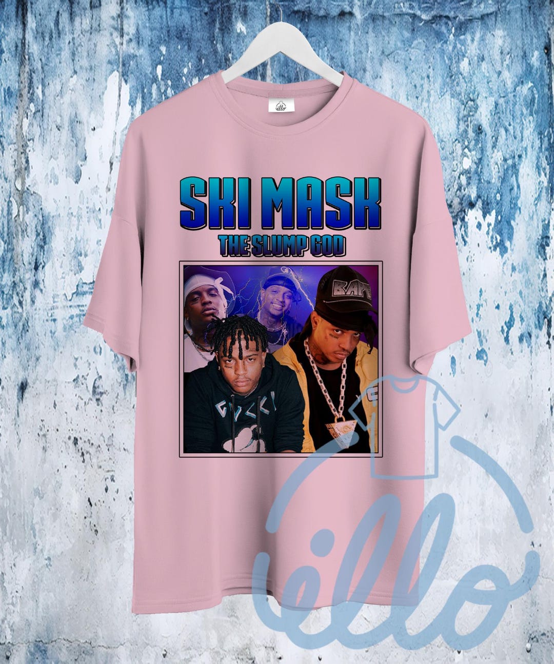 Ski Mask the Slump God T Shirt, Rap Hip Hop Music Merch Shirt, 90s ...