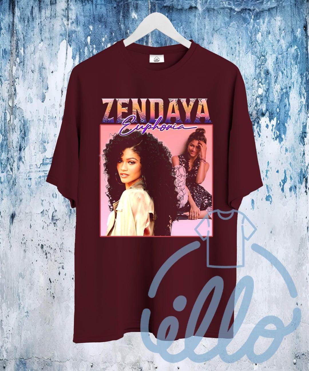 Zendaya T Shirt, Actress Euphoria TV Series Merch Shirt, Pop R&B 90s ...