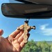 Joyful, Handmade Wooden Cross for Car - Etsy