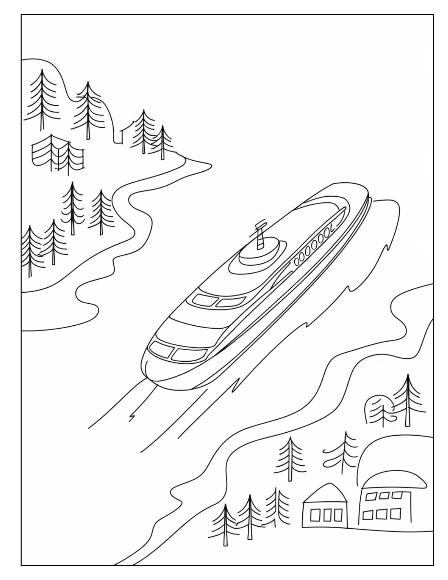 90 Fun Vehicle-themed Coloring Pages - Etsy