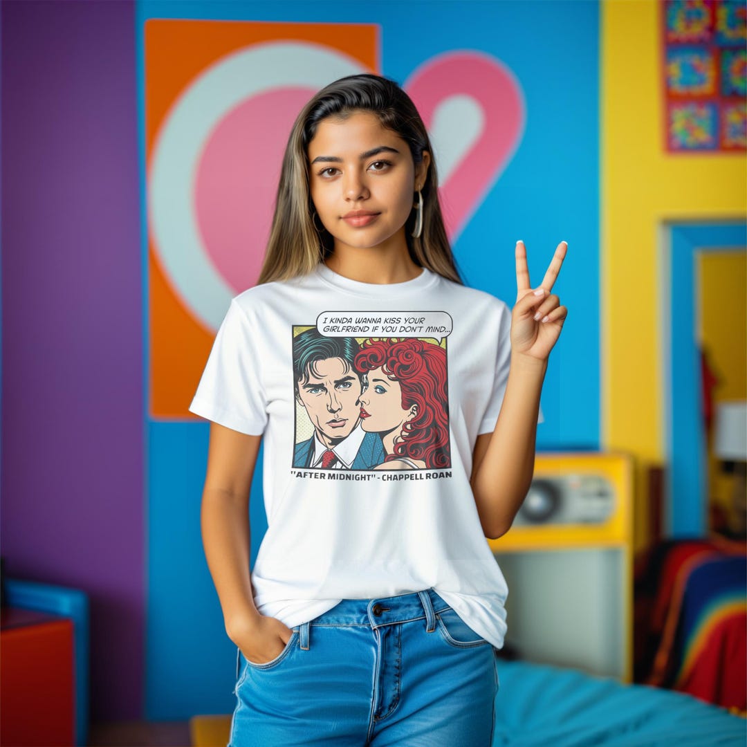 Chappel Roan After Midnight Shirt Midwest Princess Tee Good Luck Babe Merch Chappellroan Tour T ...