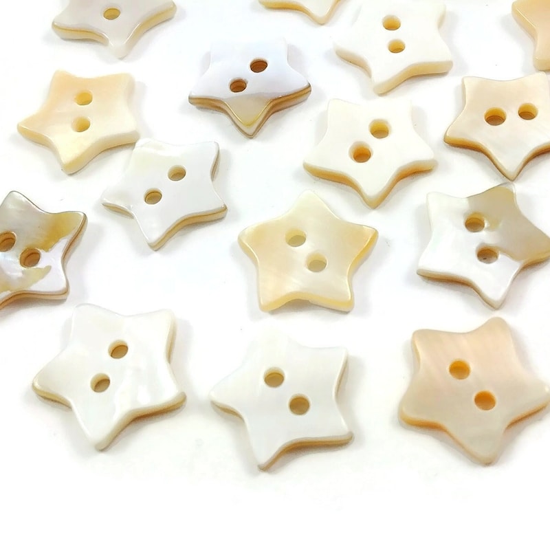 Star Buttons - Etsy