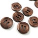 Nice Set of 5 Vintage Plastic Buttons, Hexagon Shape, Baby Blocks, 2 ...