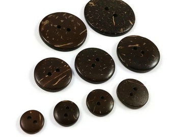 Brown Sewing Buttons - Etsy