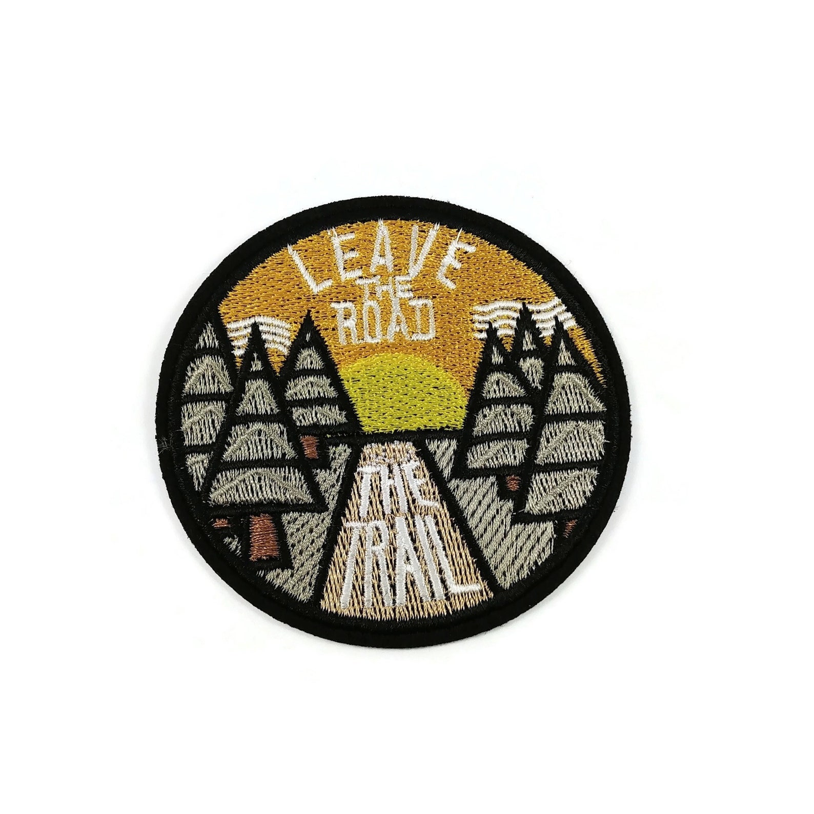 Fun Badge Patch Camping Iron on Patch Embroidered Sew on - Etsy