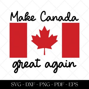 Canada Strong SVG Bundle, Cutting File, PNG for Printing, Instant ...