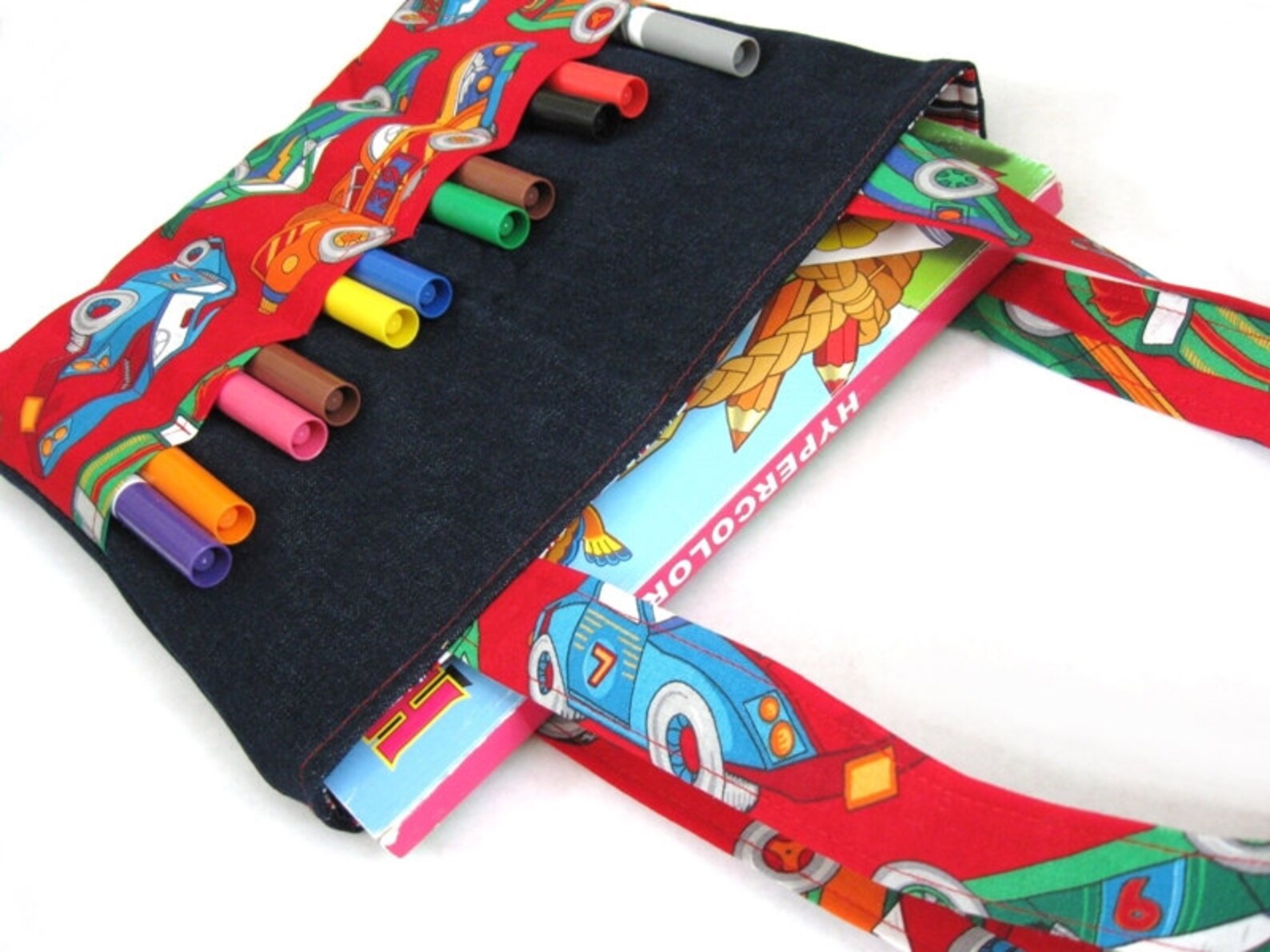 DIY Markers Bag Sewing Pattern - Art Bag for Children Tutorial PDF ...