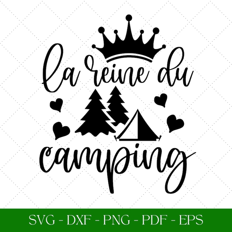French Camping SVG Bundle, Cutting File, PNG for Printing, Instant ...