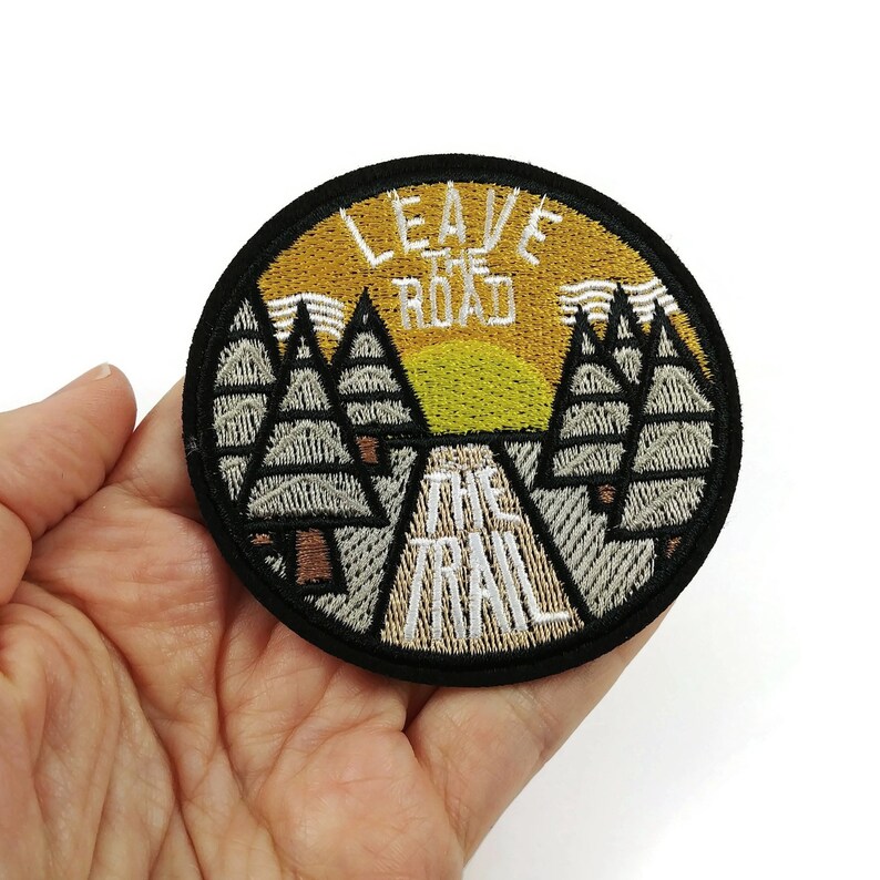Fun Badge Patch Camping Iron on Patch Embroidered Sew on - Etsy
