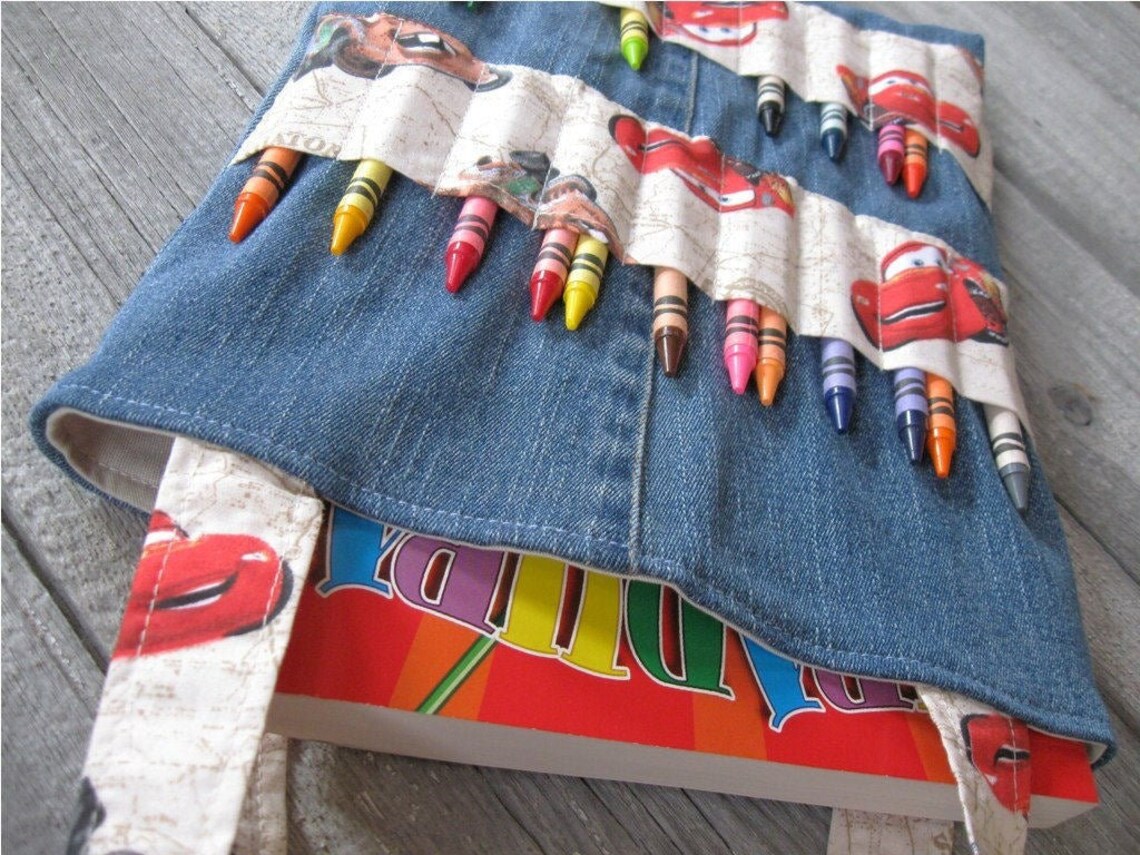 DIY Coloring Bag for Crayons Sewing Pattern - Art Bag for Children ...