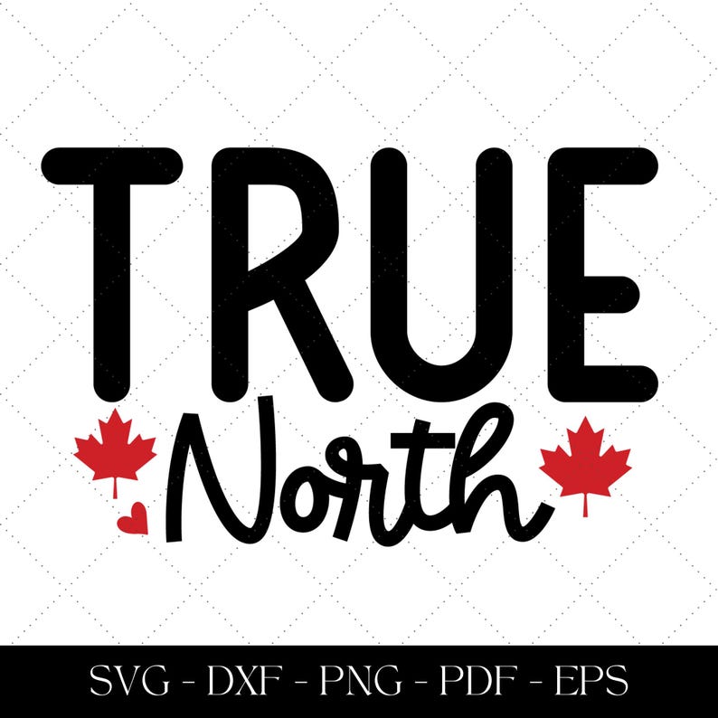 True North SVG, Winter Cutting File, PNG for Printing, Instant Download ...
