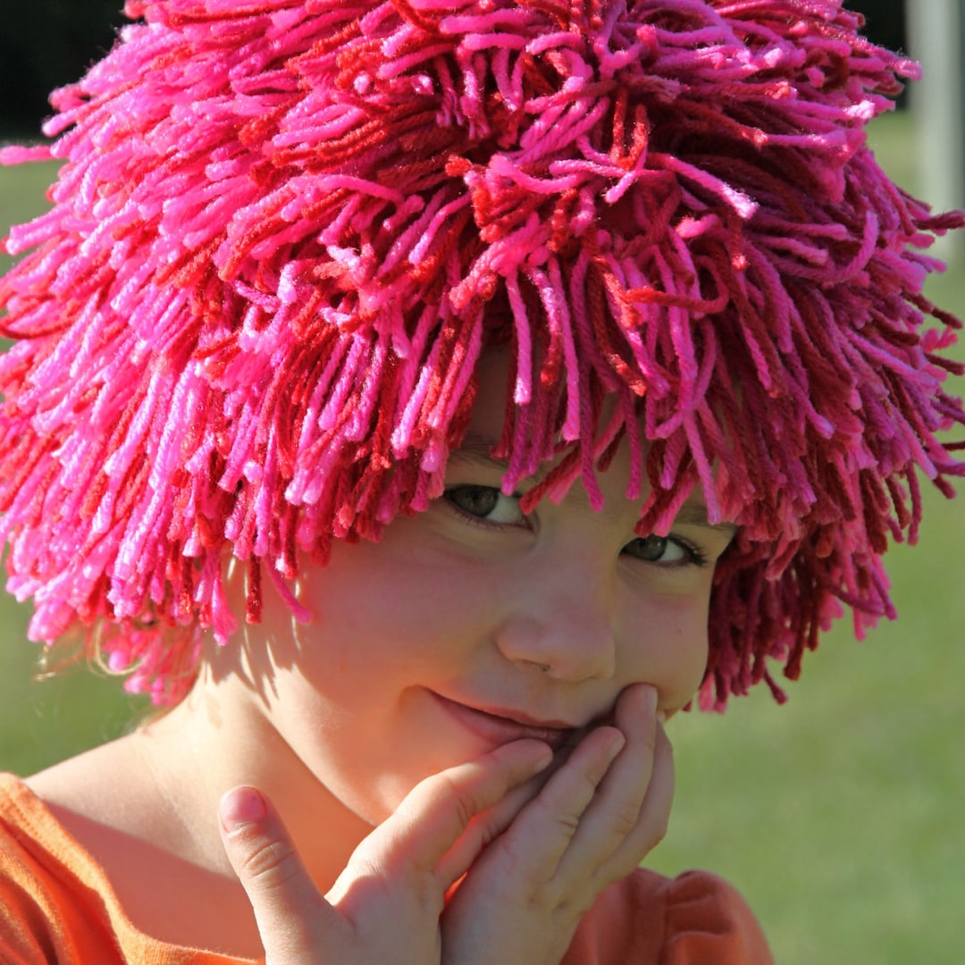 DIY Yarn Wig Sewing Pattern, Halloween Costume Wig Tutorial PDF Pattern ...