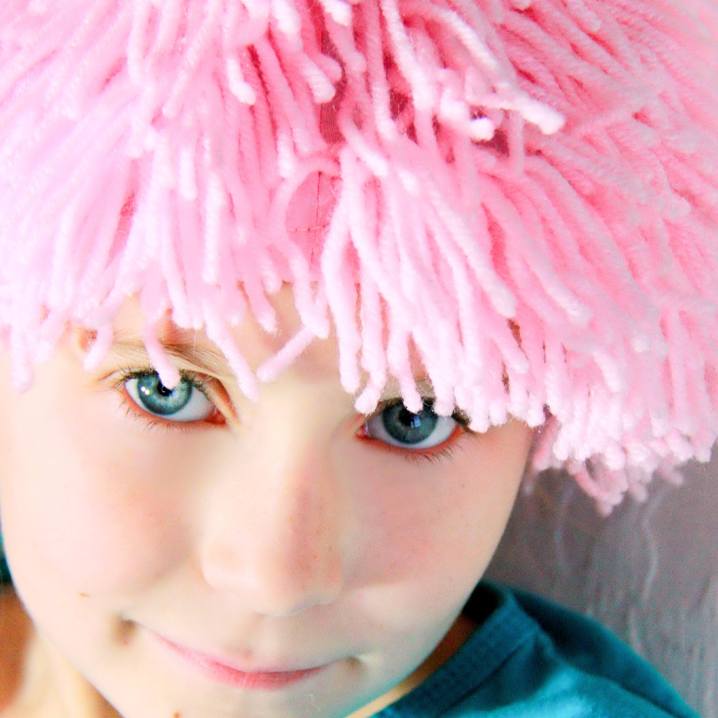 DIY Yarn Wig Sewing Pattern Halloween Kids Costume Wig - Etsy