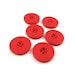 1 Inch Black Wooden Buttons, Set of 6 Sewing Buttons, 25mm Buttons for ...