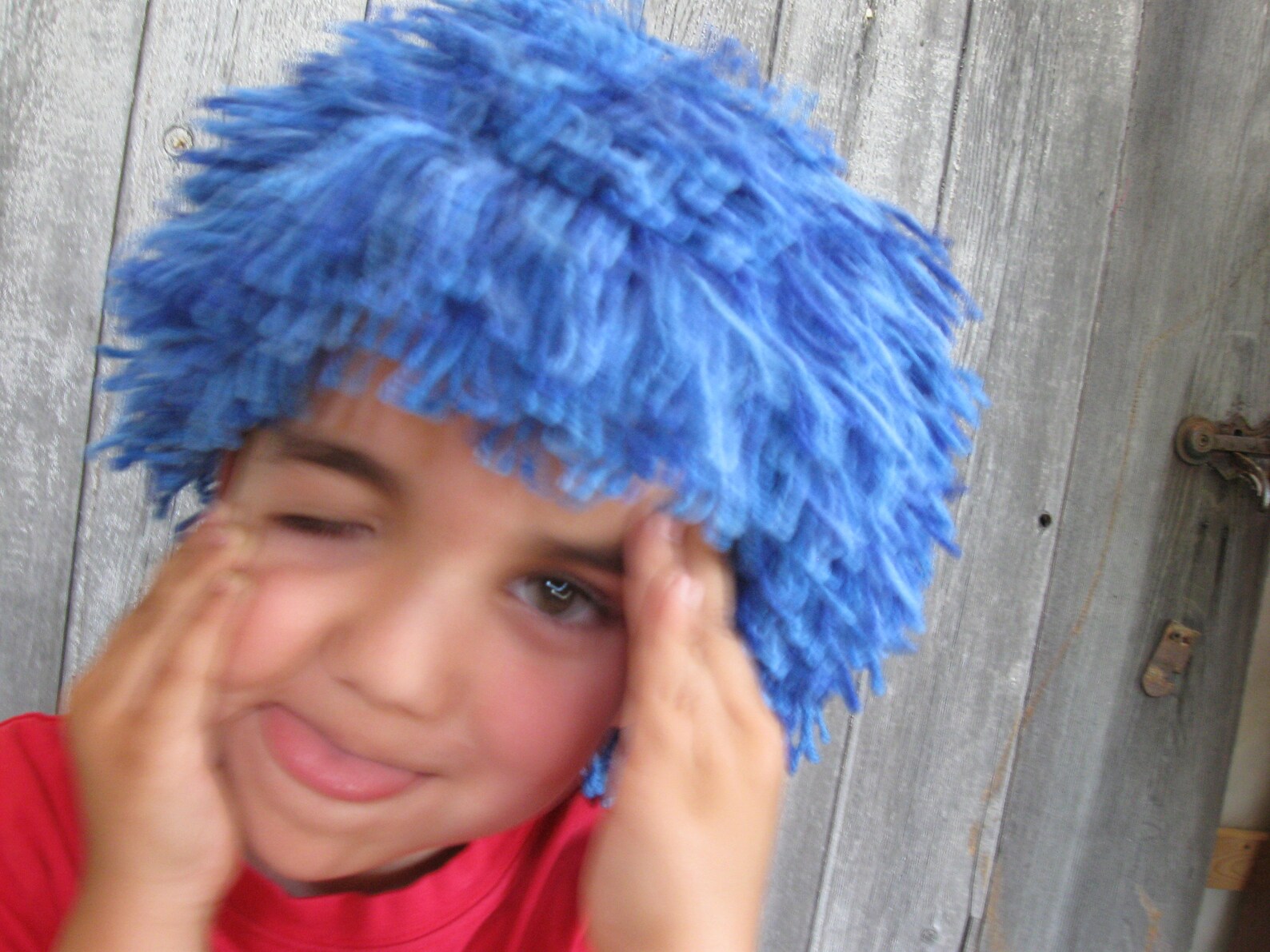 DIY Yarn Wig Sewing Pattern Halloween Kids Costume Wig - Etsy