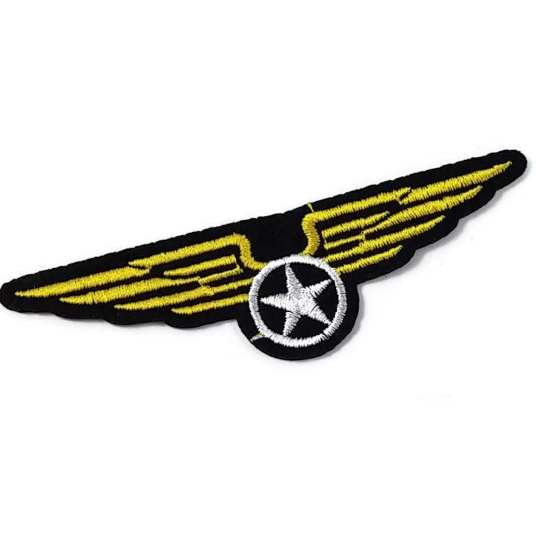 Aviator Wings Patch, Men Iron on Patches, Embroidered Sew on Patches - Etsy