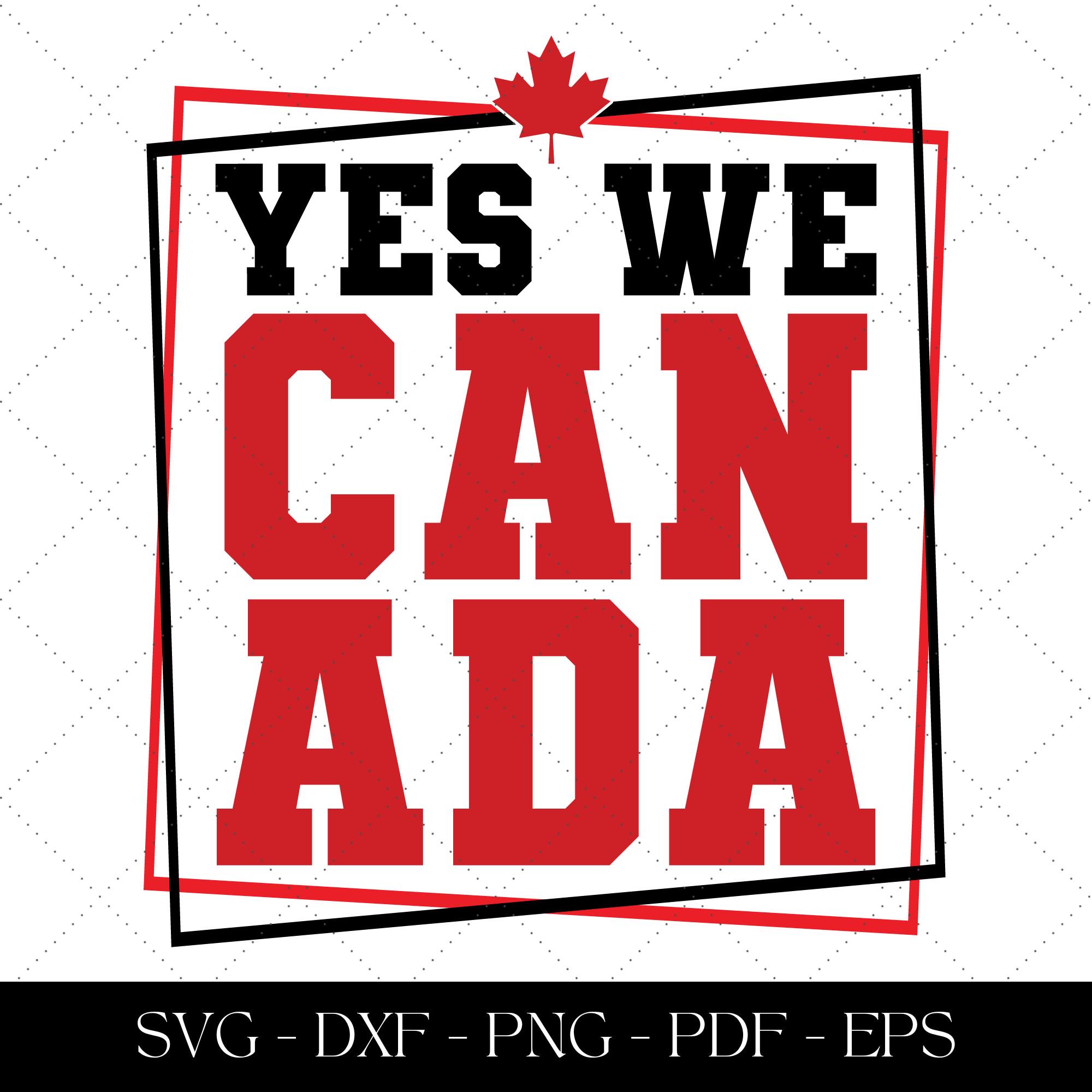Canada Strong SVG Bundle, Cutting File, PNG for Printing, Instant ...