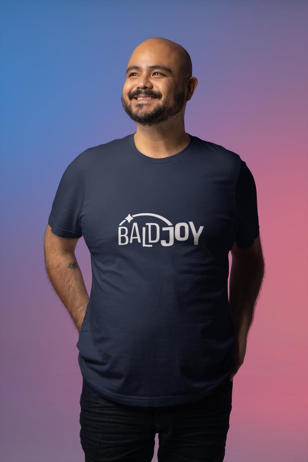BALDJOY Unisex Softstyle T-shirt, Baldness Support Tee, Hair Loss ...