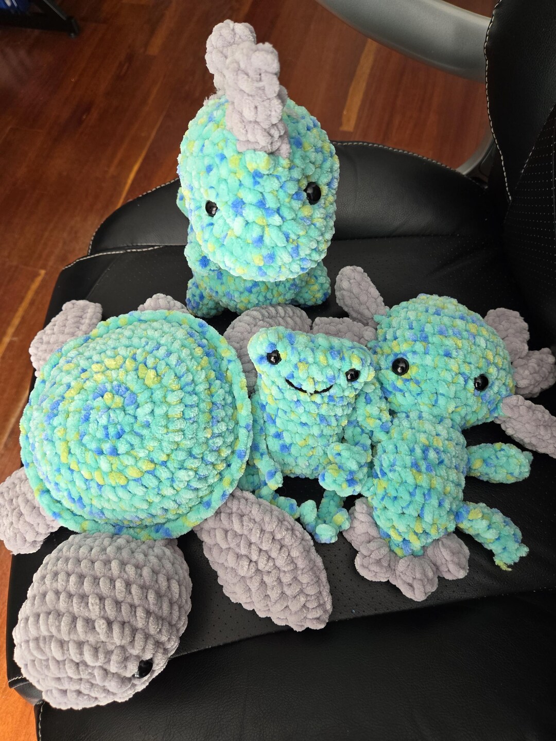 Assorted Plushies- Dino, Frog, Axolotl, Turtle - Etsy