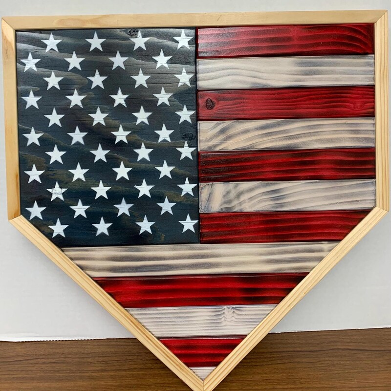 Home Plate Flag - Etsy