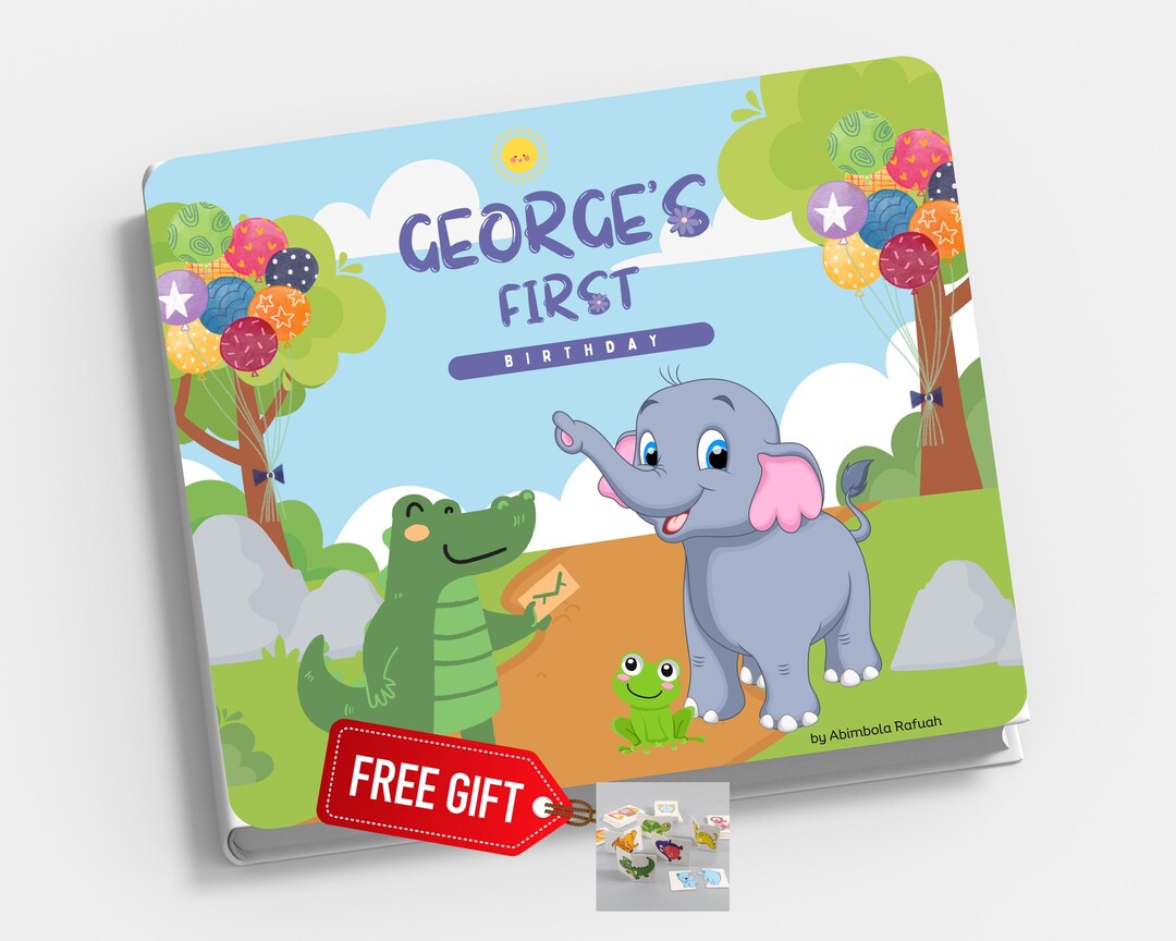 Personalised First Birthday Keepsake Story Book | Keepsake Gift for ...