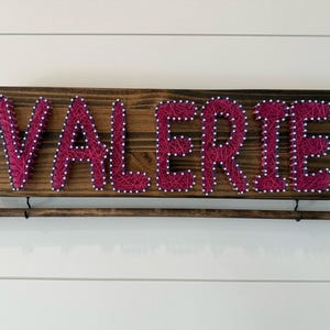 Custom Name String Art Sign - Etsy