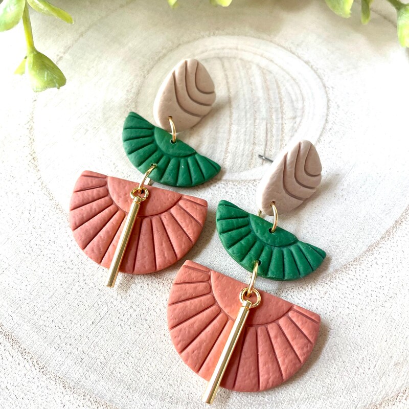 Rustic Earrings - Etsy