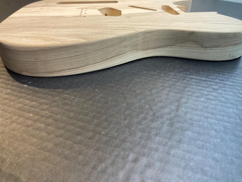 Telecaster Style Guitar Body – 2-piece Swamp Ash – 4.9 Lbs – CNC Routed ...