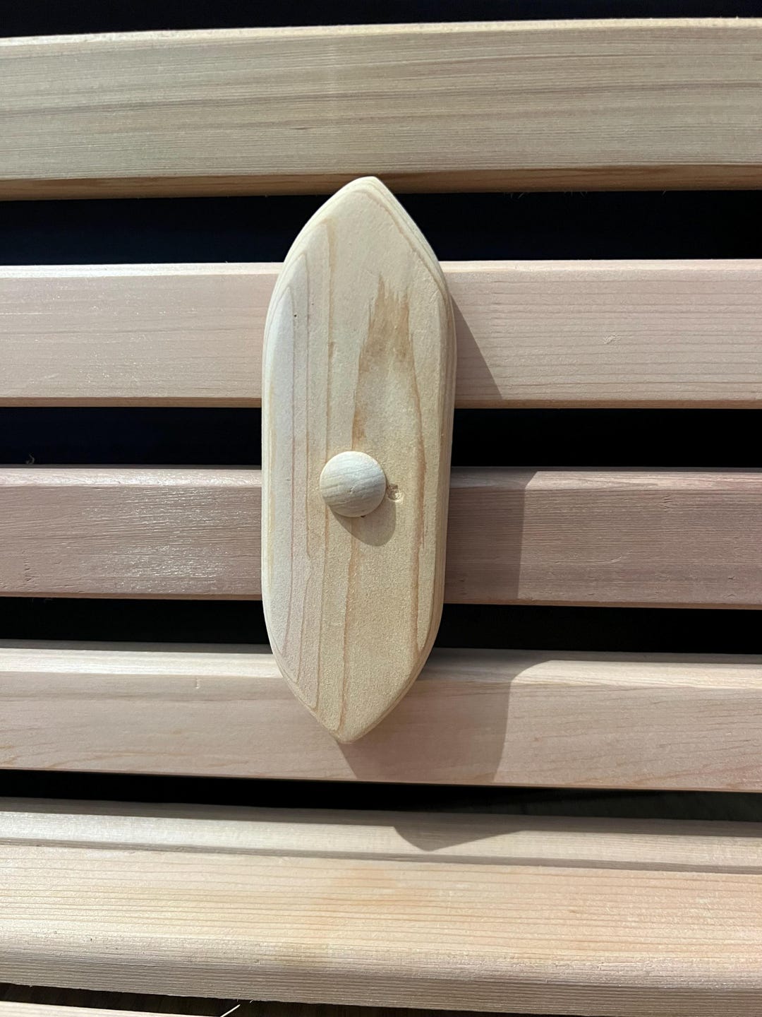 Handcrafted Cedar Sauna Door Latch • Wooden Door Lock • Natural Sauna ...