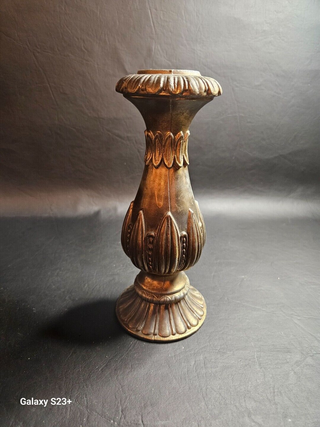 Vintage Ornate Gold Light Lamp Neck Riser Spacer Part Repair ...