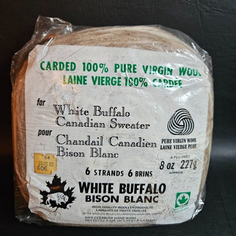 White Buffalo Wool - Etsy