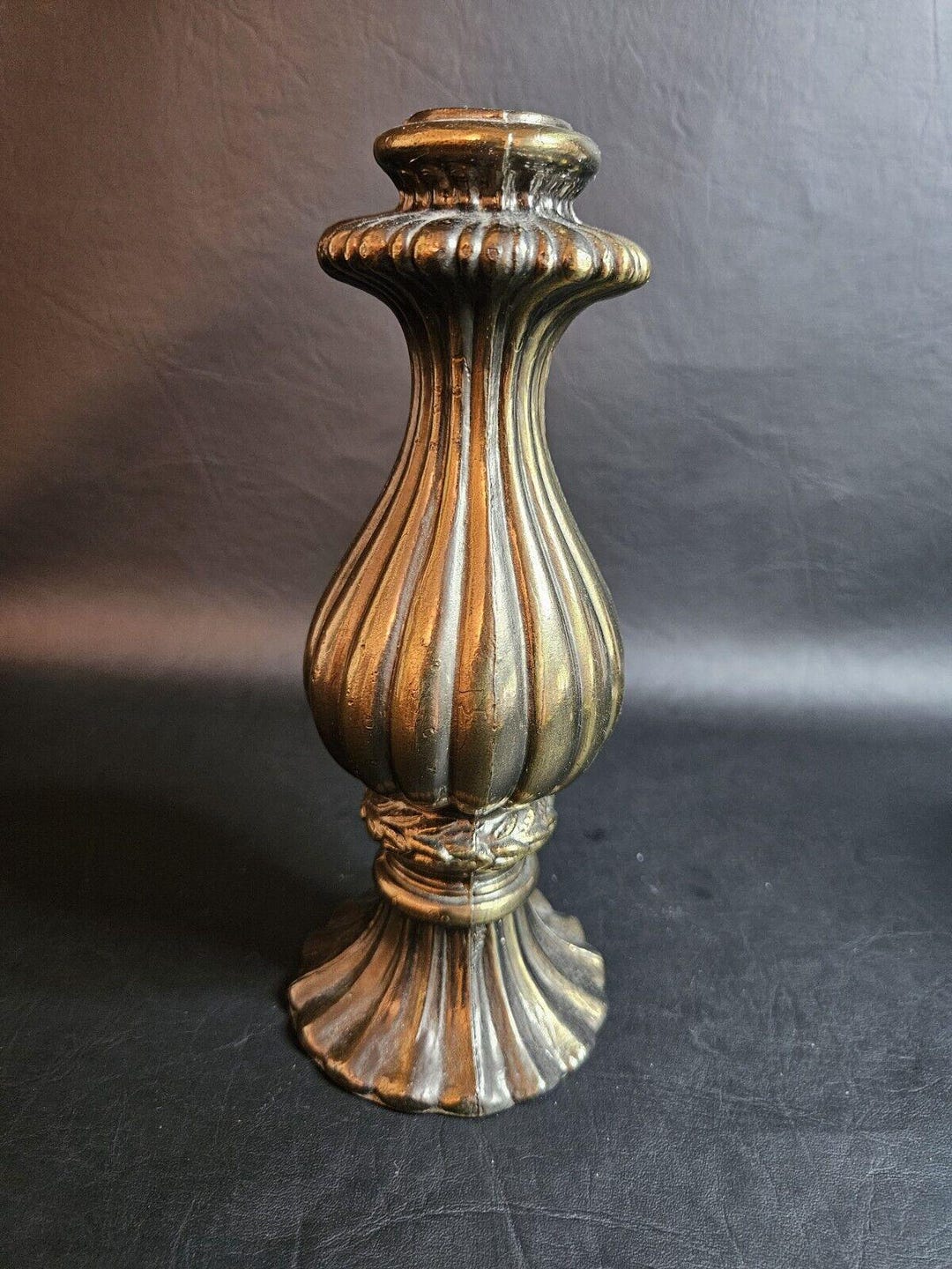 Vintage Ornate Gold Light Lamp Neck Riser Spacer Part Repair ...