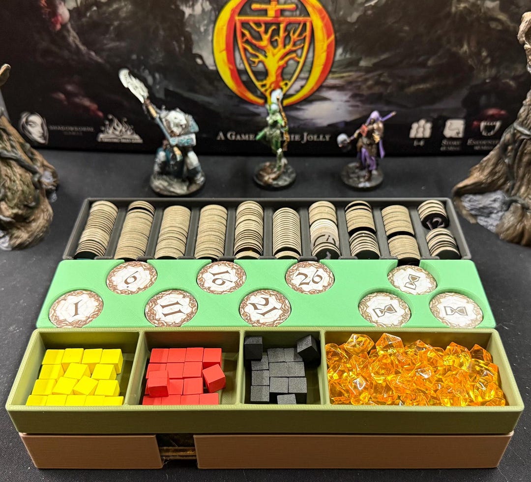 Oathsworn Token Tray and Insert | 3D Printable | STL | Unofficial - Etsy